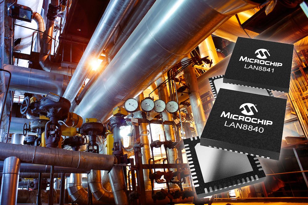 Industrial GbE transceivers optimise process automation, says Microchip ...