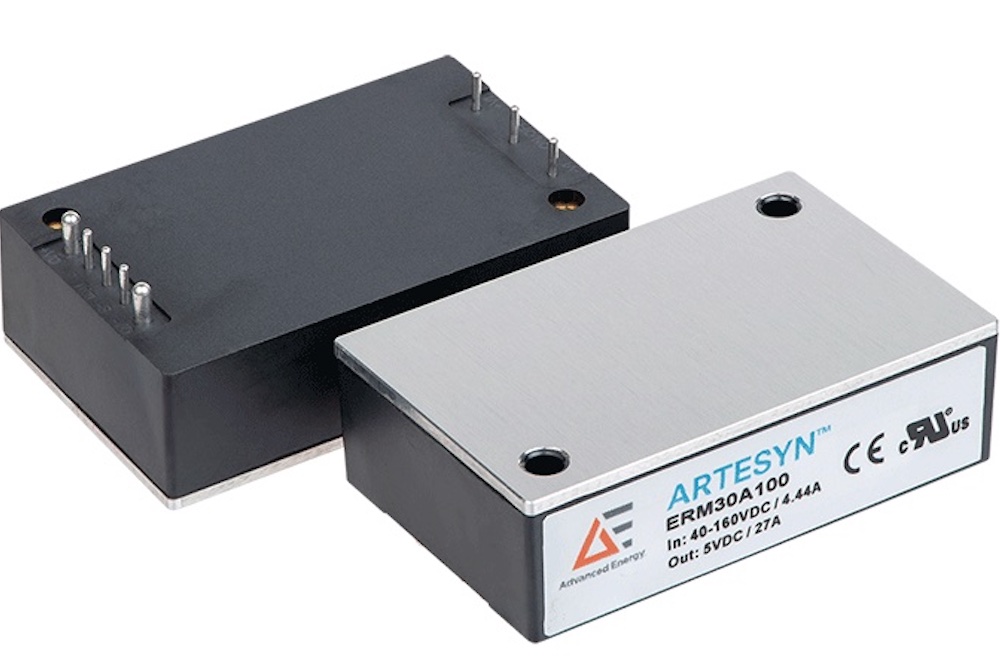 Rugged DC/DC modules from Advanced Energy are suitable for rail ...