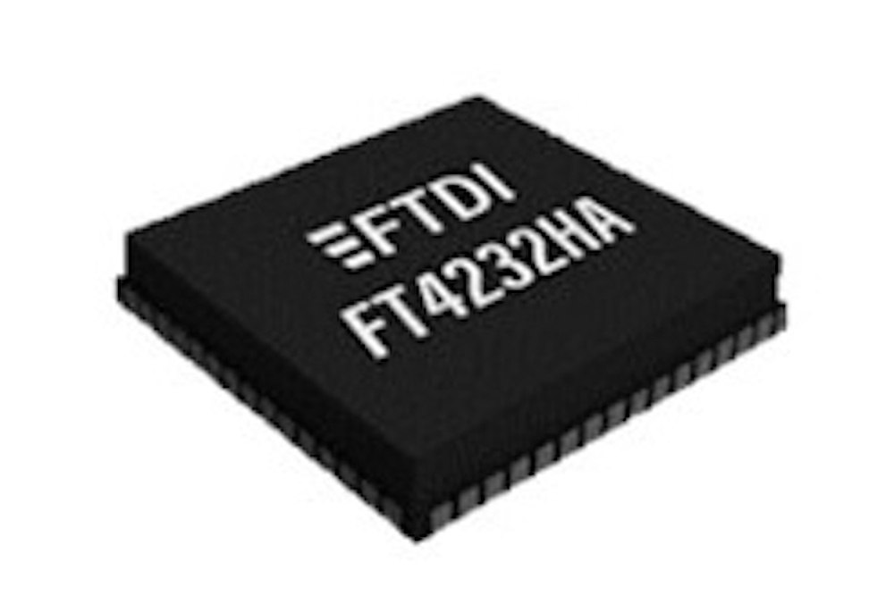 Mouser offers FTDI Chip’s FT4232HA USB-to-UART / MPSSE IC - Softei.com ...