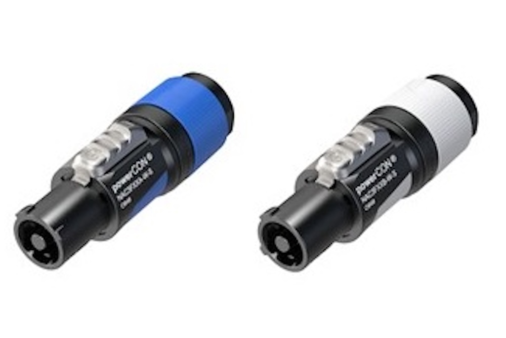 Lockable powerCON cable connectors meet safety standards for mains ...
