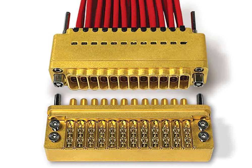 High speed connector EMI flange enables scalable satellite design ...