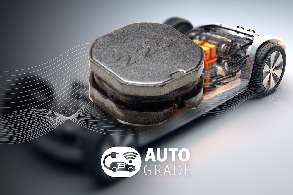 Automotive grade power inductor offers “superior magnetic shielding ...