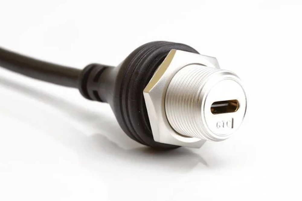 IP67 and IP68 USB-C connectors are available from Live Electronics ...