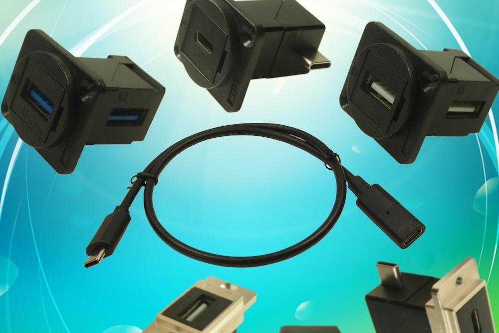 Cliff Electronics adds USB variants to Right-Angle FeedThrough ...