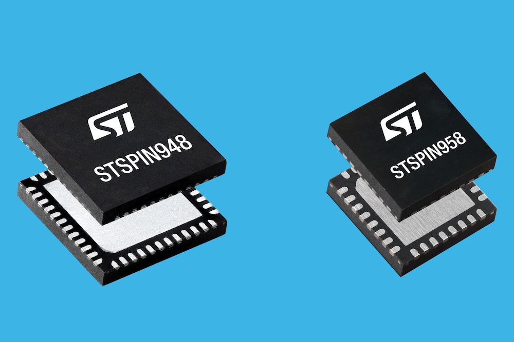 STSPIN9 high current motor drives introduce scalability - Softei.com - Global Electronics ...