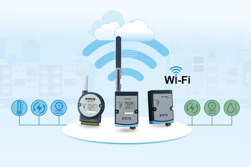 Advantech Dual-Band Industrial Wi-Fi I/O Module redefines data ...
