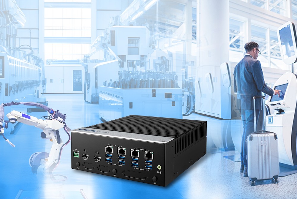 Compact high-performance embedded computer for kiosk and robotics ...