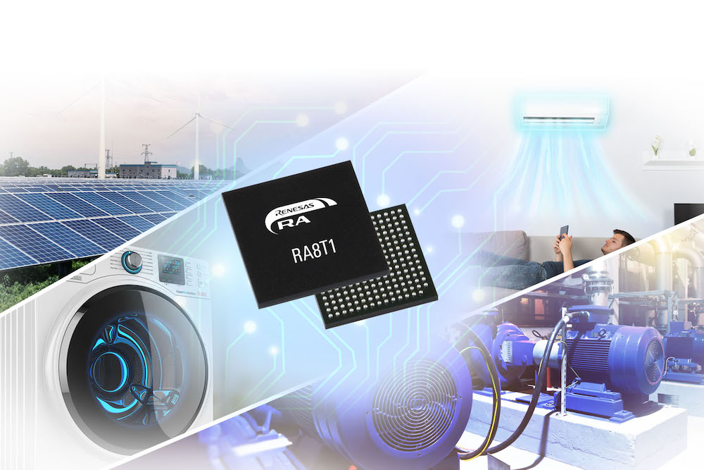 Renesas brings industry-leading performance of RA8 series MCUs to motor control applications ...