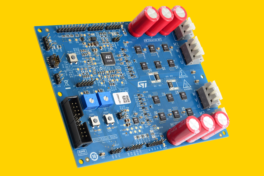 New demonstration board from ST kickstarts dual-motor designs - Softei ...